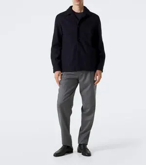 Zegna Alpe Cashmere And Wool Jacket