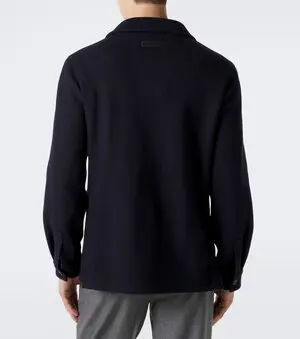 Zegna Alpe Cashmere And Wool Jacket