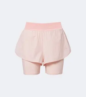 Adidas By Stella McCartney Logo Running Shorts - Pink