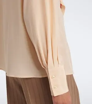 Etro Floral Silk Cr�pe De Chine Blouse