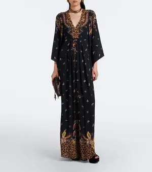 Etro Printed Maxi Dress