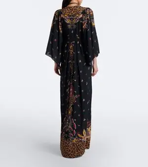 Etro Printed Maxi Dress