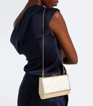 Simkhai Maddox Small Clutch - Gold