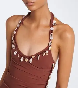 Christopher Esber Embellished Jersey Minidress