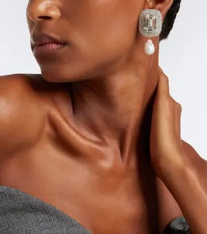 Magda Butrym Crystal-embellished Drop Earrings