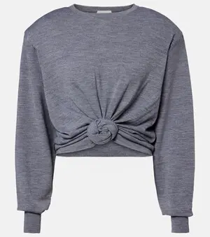 Magda Butrym Wool Sweater - Grey