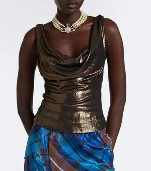 VIVIENNE WESTWOOD Anna Draped Tank Top