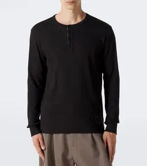 Burberry Cotton Henley Shirt