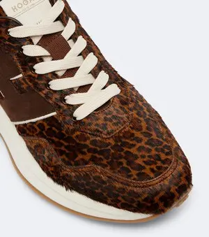Hogan H641 Calf Hair Sneakers