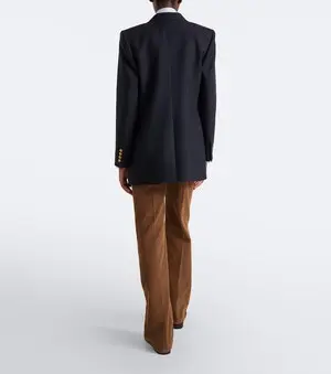 Saint Laurent 70s Cotton Corduroy Flared Pants