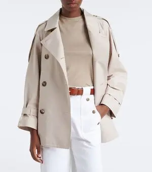 Max Mara Cotton-blend Twill Jacket