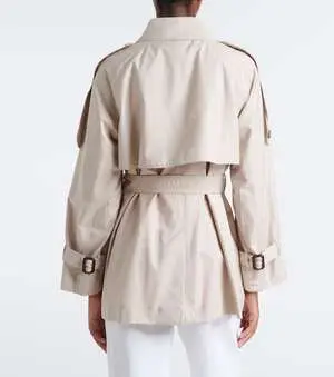 Max Mara Cotton-blend Twill Jacket - Beige
