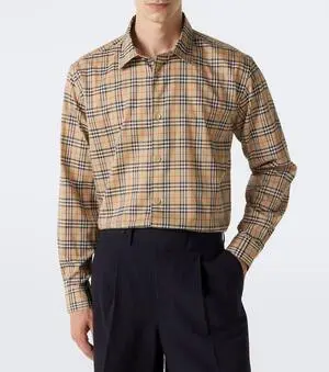 Burberry Check Cotton Shirt