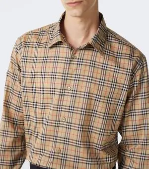 Burberry Check Cotton Shirt