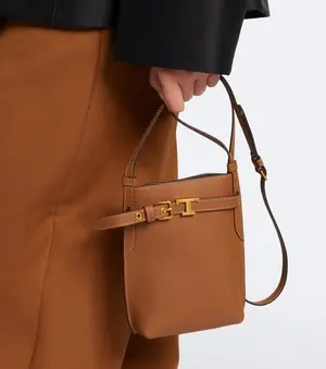 TOD'S Timeless Leather Phone Pouch