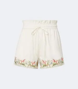 XU ZHI Embroidered Shorts
