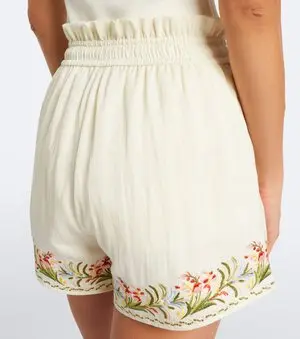 XU ZHI Embroidered Shorts