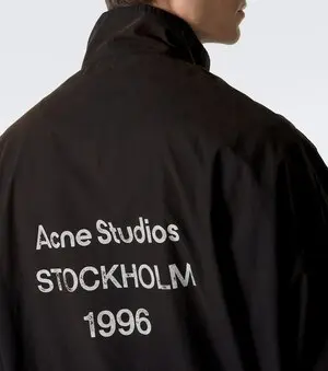Acne Studios Cotton Poplin Jacket - Black