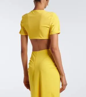 Christopher Esber Cutout Bikini Top