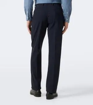 Kiton Cotton And Cashmere Chinos