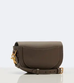 TOD'S Timeless Leather Crossbody Bag - Brown
