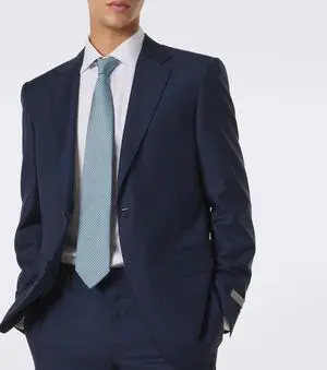 Brioni Silk Jacquard Tie