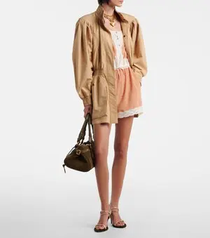 Chloé Cotton Poplin Trench Coat