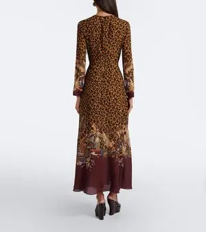 Etro Leopard-print Maxi Dress