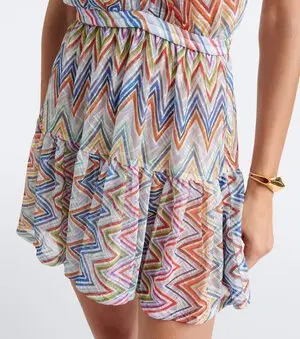 Missoni Zigzag Halterneck Minidress