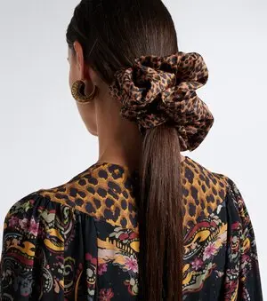 Etro Leopard-print Scrunchie