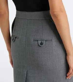 Magda Butrym Wool Pencil Skirt