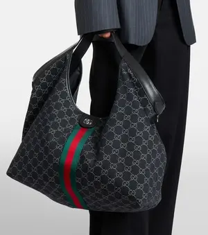 Gucci Giglio Large Gg Canvas Tote Bag