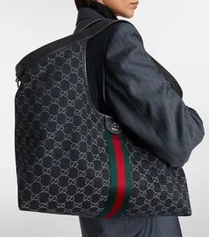 Gucci Giglio Large Gg Canvas Tote Bag
