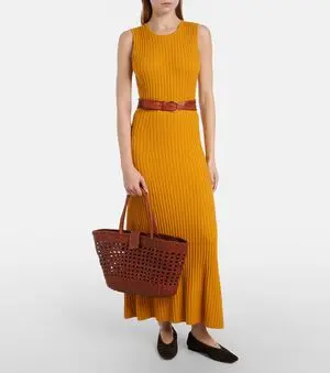 Rixo Dragon Diffusion Lucine Leather Tote Bag - Brown