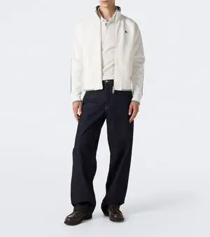 Burberry Ekd Cotton-blend Piqu� Polo Shirt