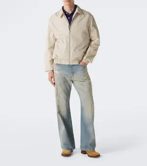 Acne Studios Logo Technical Jacket - Beige
