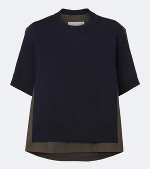 Sacai Layered Sweaters For Women