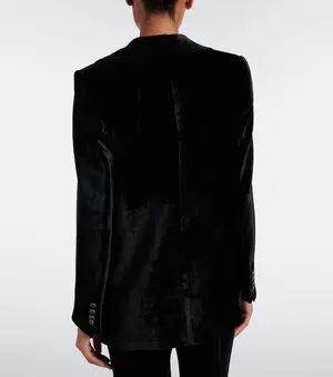 Etro Velvet Blazer - Black