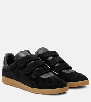 Isabel Marant Étoile Beth Suede Sneakers - Black