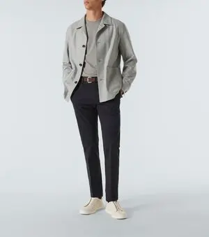 Zegna Cotton Jersey T-shirt - Grey