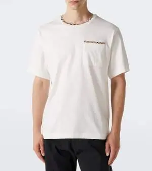 Burberry Check Cotton Jersey T-shirt