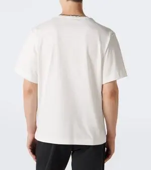 Burberry Check Cotton Jersey T-shirt