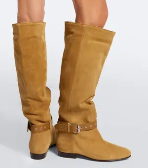 Isabel Marant Étoile Rilton Suede Knee-high Boots