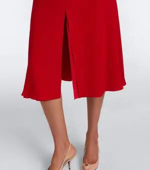Valentino Garavani Silk Georgette Midi Skirt