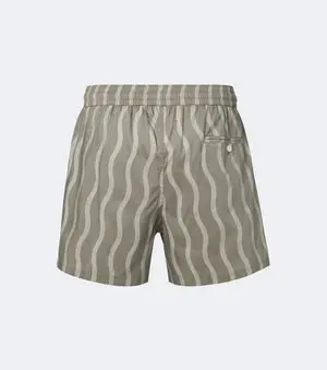 Frescobol Carioca Rio Printed Swim Trunks