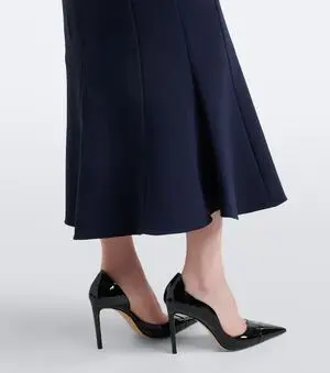 MUGLER Wool-blend Shirt Dress