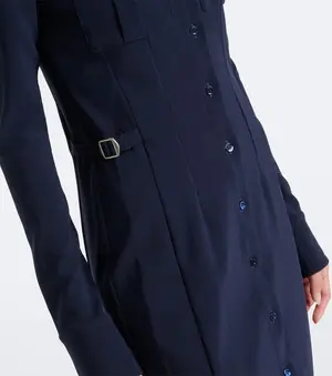 MUGLER Wool-blend Shirt Dress