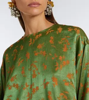 Dries Van Noten Floral Blouse