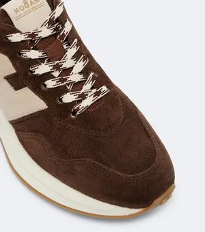 Hogan H641 Suede Sneakers