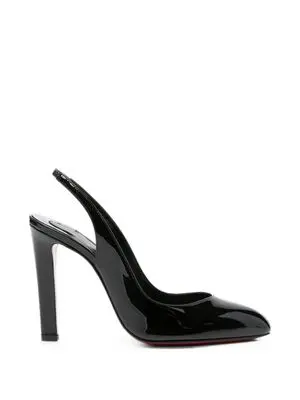 CHRISTIAN LOUBOUTIN Fannylove Patent Leather Slingbacks - Multicolor